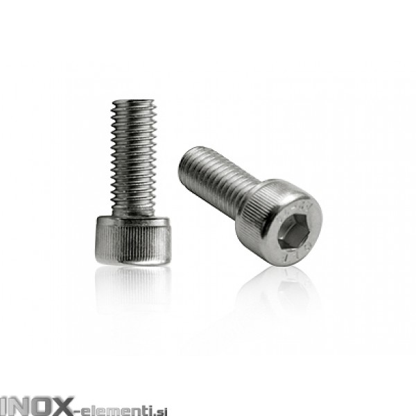 INOX Vijak M8X20mm DIN912/A2 imbus, 100 kos , na spletni strani INOX ...