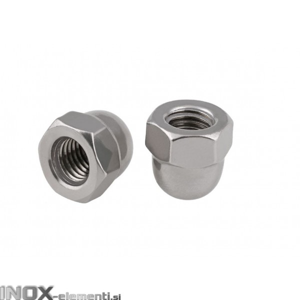 INOX Matica M8 okrasna DIN1587 / A2, 100 kos , na spletni strani INOX ...