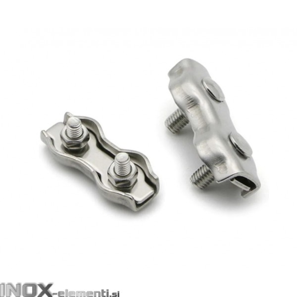 Inox sponka vrvi Duplex 5mm AISI316 , na spletni strani INOX elementi.si.