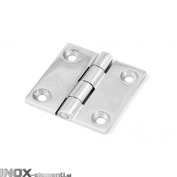 INOX Tečaj 00 38X38X4,5mm AISI316 , na spletni strani INOX elementi.si.