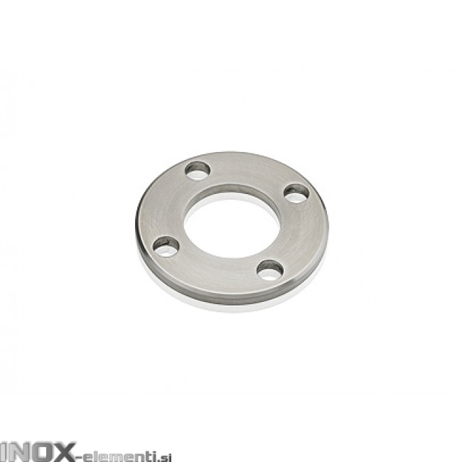 INOX Osnovna plošča 42.4 / satinirana, 4 luknje , na spletni strani ...